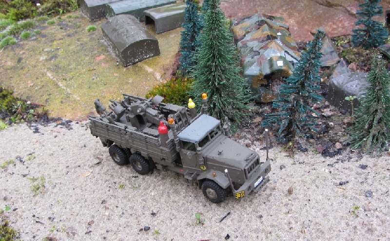 Prototyp Faun L 908/45C (6x6) Schwerlaster der Pioniere Bundeswehr 1960